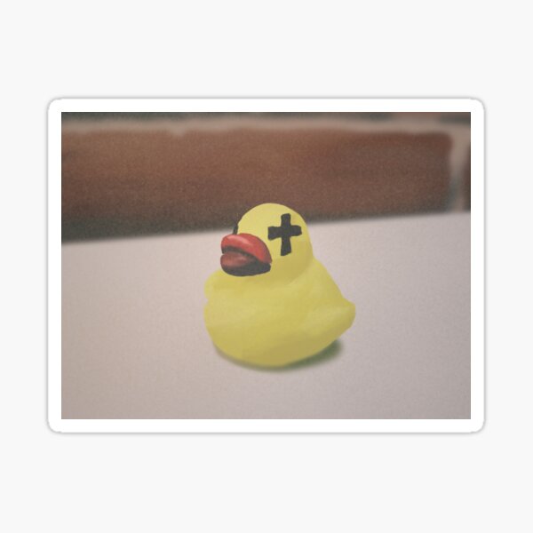 "Quacked Out - Digitally Painted" Sticker for Sale by QuackedOutMedia ...