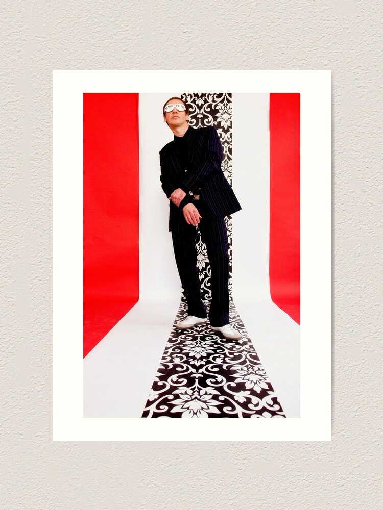 "Clint Boon Red Man " Art Print by paulwolfgang64 | Redbubble