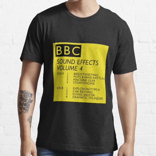 "BBC Sound Effects Volume 4" T-shirt for Sale by westonoconnor ...
