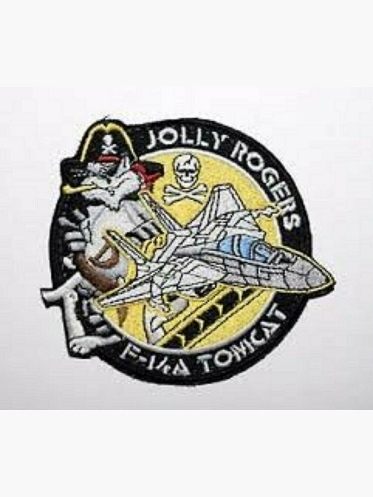 "US Navy Tomcat VF-84 Jolly Roger F-14A Aufkleber" Fotodruck von ...