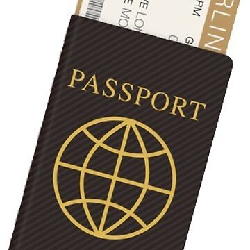 "Passport" Sticker for Sale by Hollis & Huntington | Redbubble