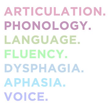 "SLP Scope of Practice | Spring Theme" Sticker for Sale by ...