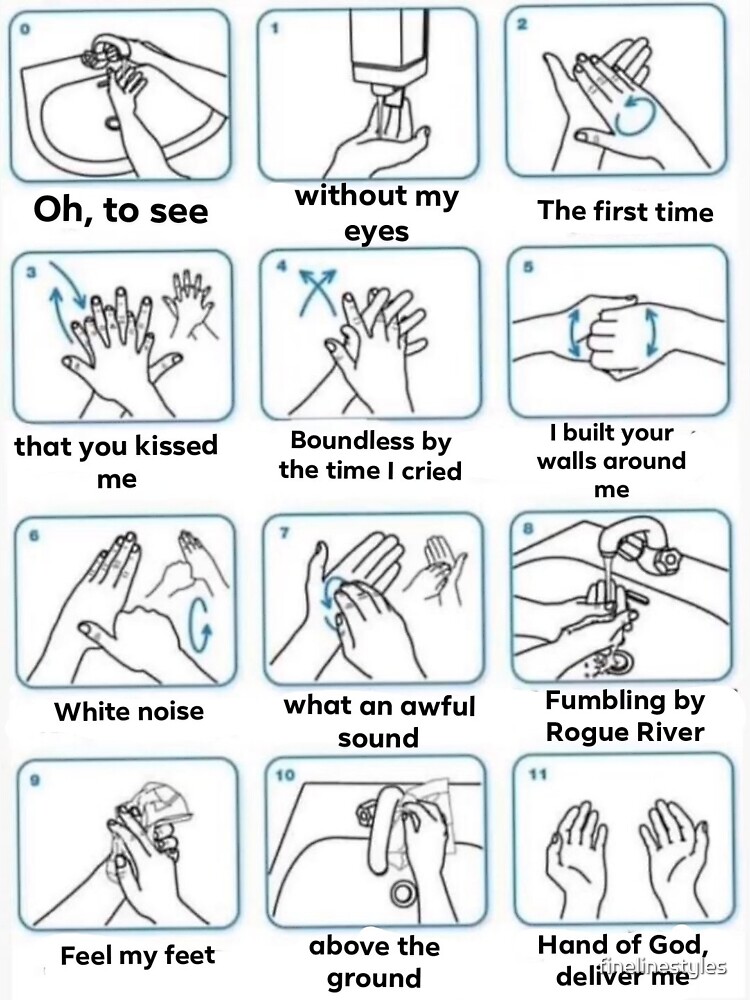 "Call Me By Your Name Hand-Washing Meme" Sticker for Sale by ...