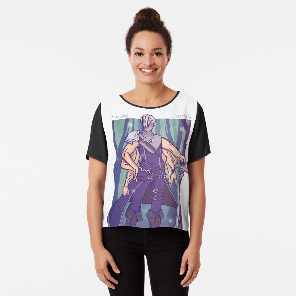 "Mezo Shoji - Fantasy AU" Sticker for Sale by Gruch | Redbubble