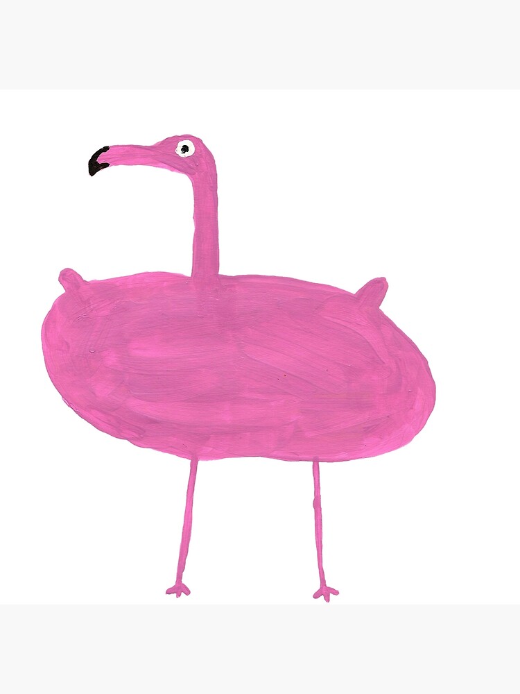 "Fat Flamingo" Canvas Print for Sale by wmloper | Redbubble