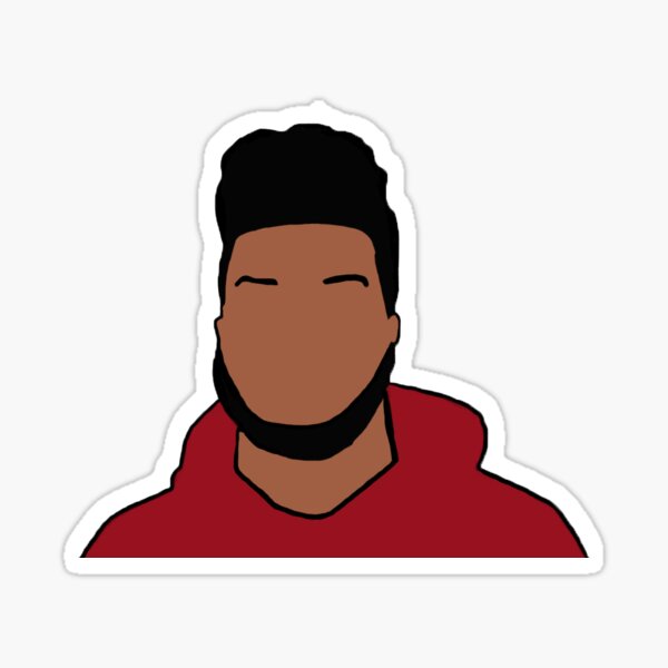 "Khalid Art " Sticker by abigracce | Redbubble
