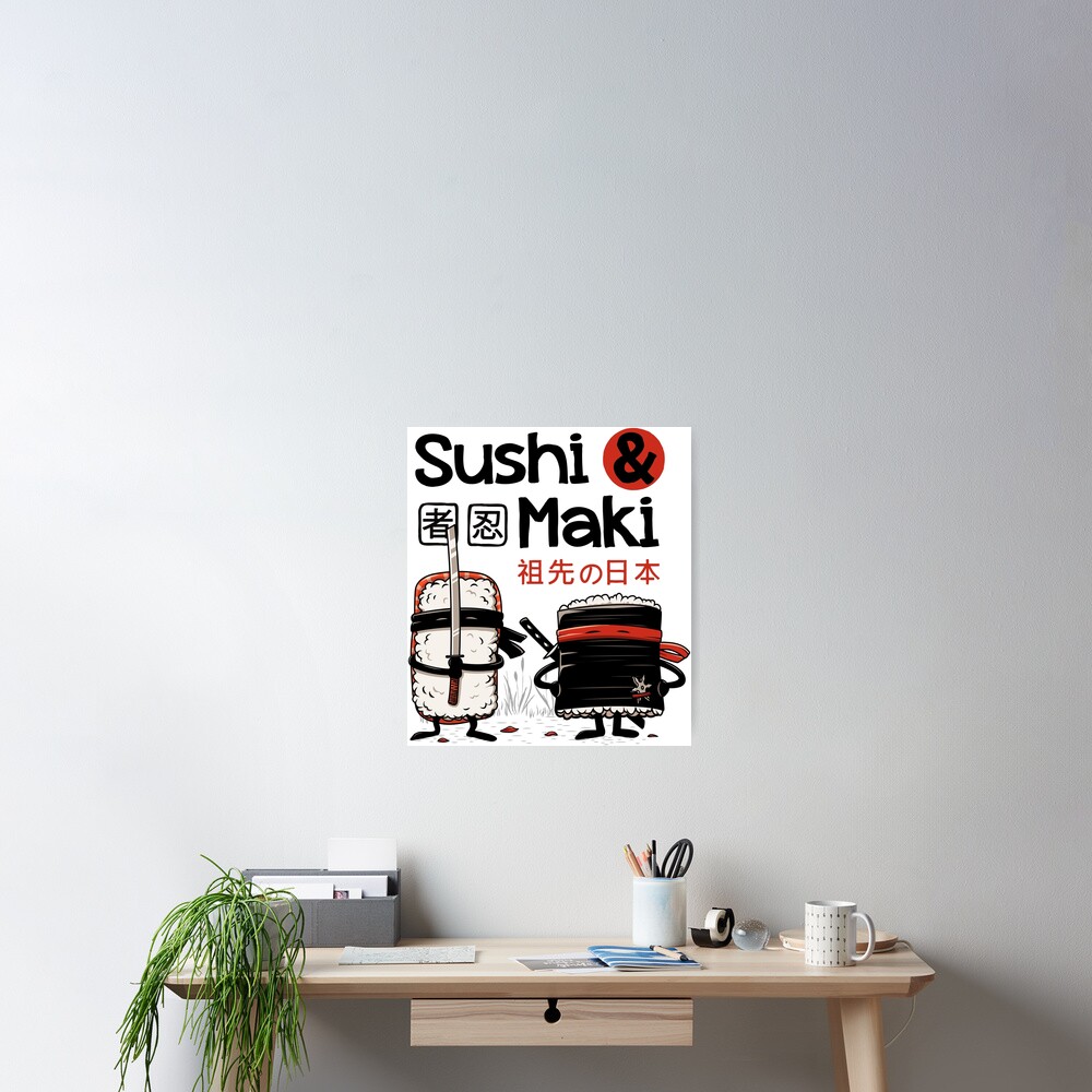 "Sushi & Maki" Poster by theduc | Redbubble