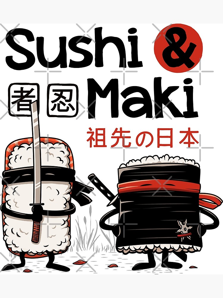 "Sushi & Maki" Poster by theduc | Redbubble