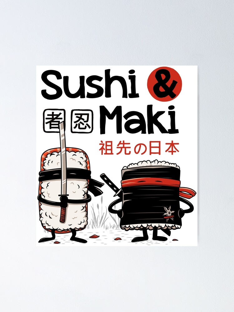 "Sushi & Maki" Poster by theduc | Redbubble