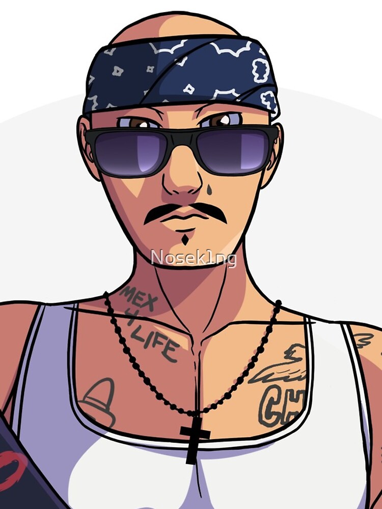 "Cinco De Mayo Mexican Gangster Cholo" iPhone Case for Sale by Nosek1ng ...