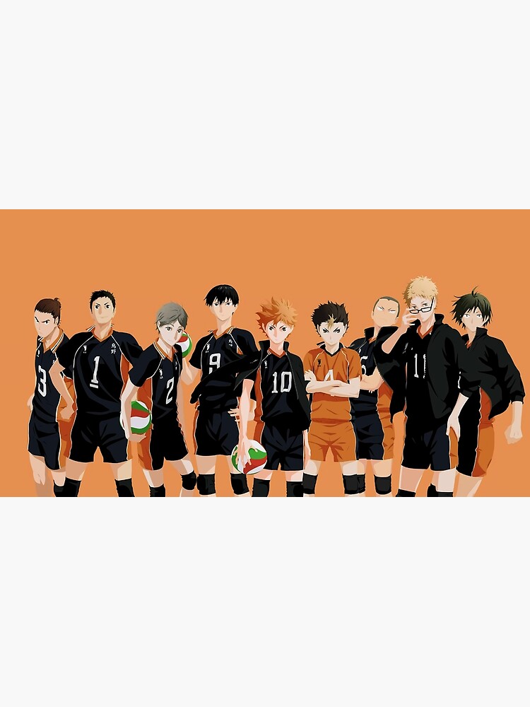 "karasuno vollyeball team" Poster by dennisnadel50 | Redbubble