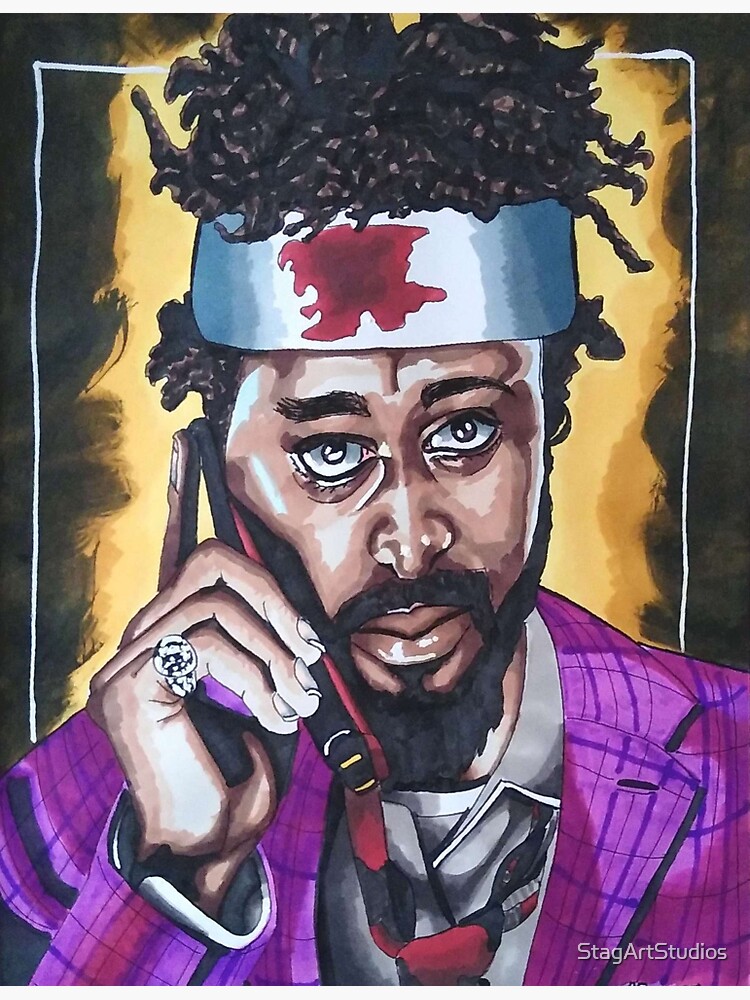 "Sorry To Bother You - "N*gga Shit" Cassius Green portrait (original ...