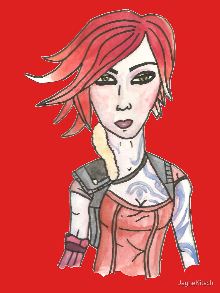 "Borderlands 2 Lilith the Siren Firebird Watercolour and Ink ...
