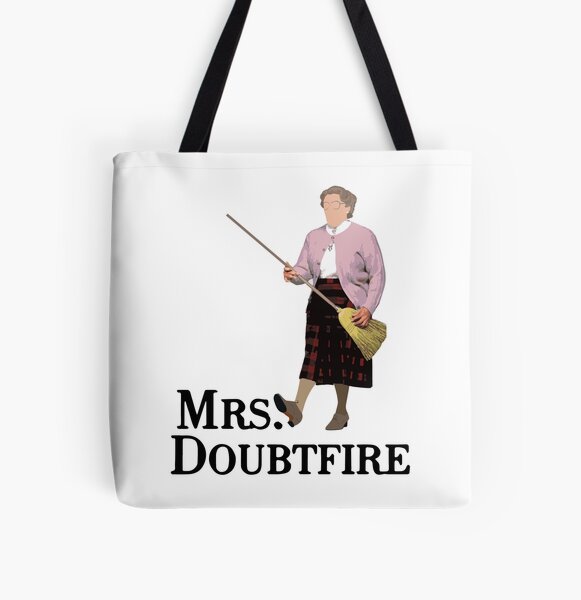 "Mrs. Doubtfire" Tote Bag for Sale by KisArt | Redbubble