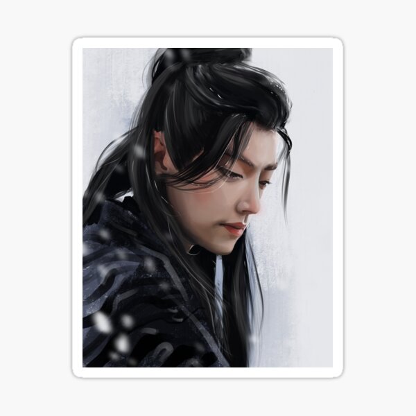 "Wei Wuxian - The Untamed" Sticker for Sale by piedpipre | Redbubble