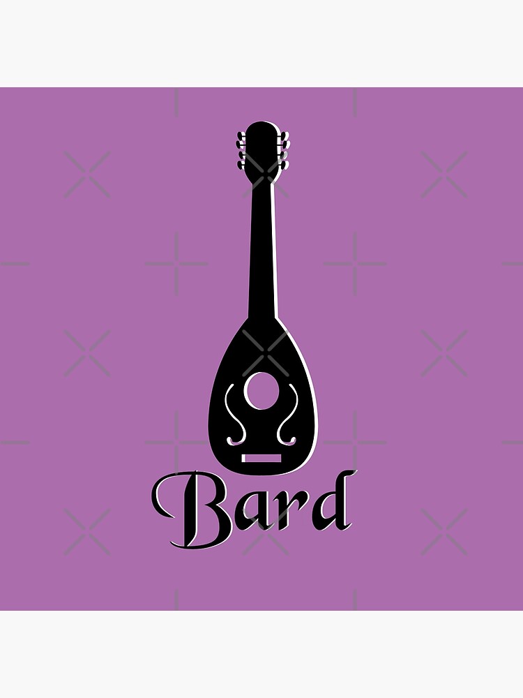 "Bard Class Logo" Art Print by Sh34Butt3rArt | Redbubble