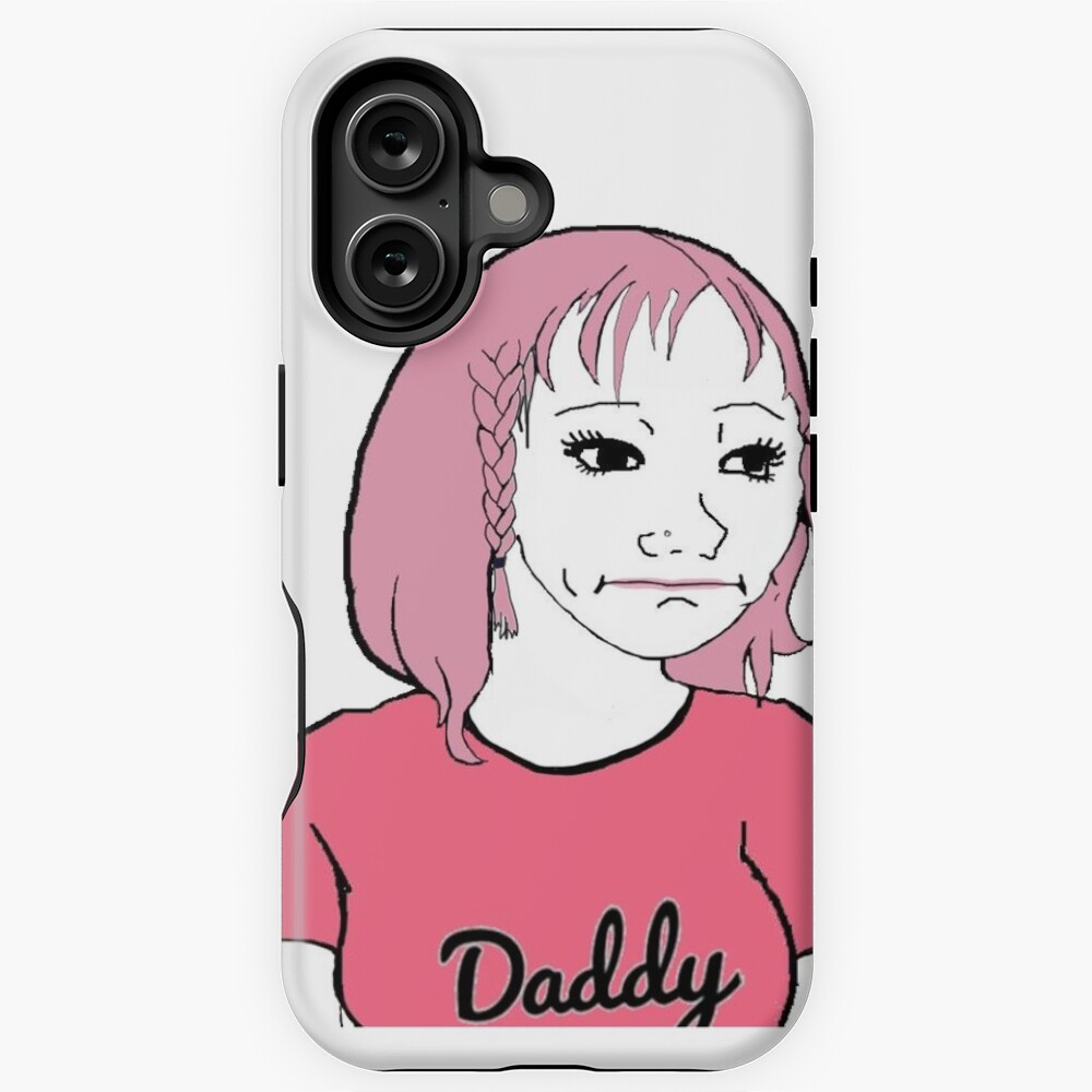 "Daddy White-Girl Wojak Sticker" Sticker for Sale by Millstrades ...