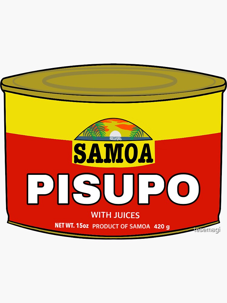 "Pisupo Corned Beef Sticker" Sticker for Sale by tesemagi | Redbubble