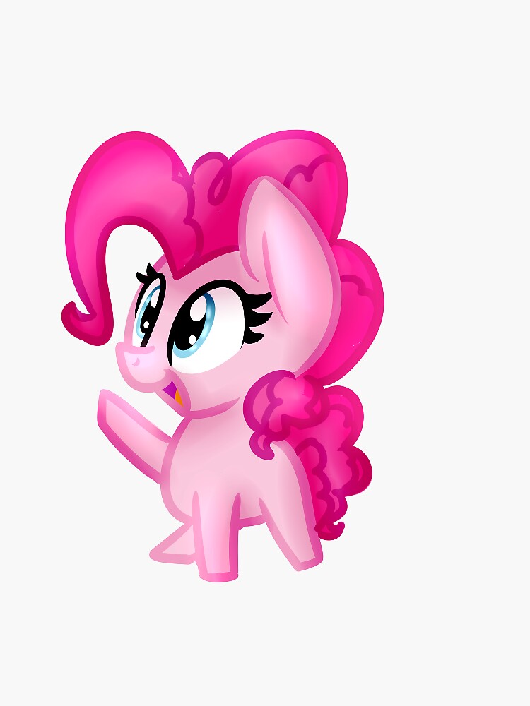 "Pinkie Pie Sticker" Sticker by LBRCloud | Redbubble