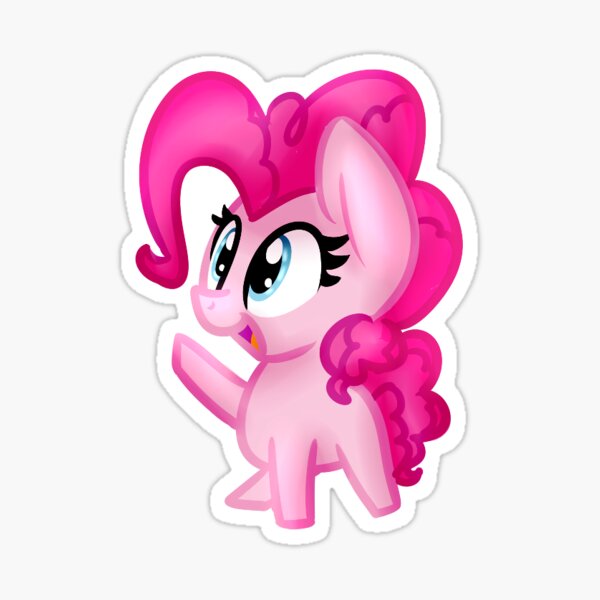 "Pinkie Pie Sticker" Sticker by LBRCloud | Redbubble