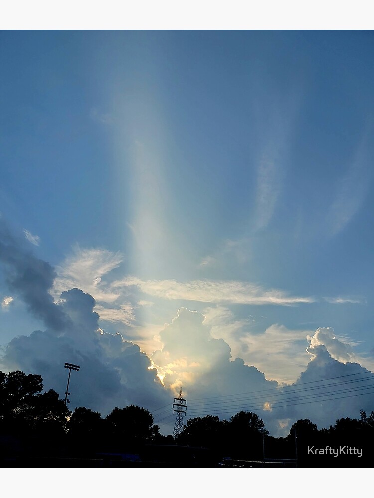 "Skybeam" Poster by KraftyKitty | Redbubble