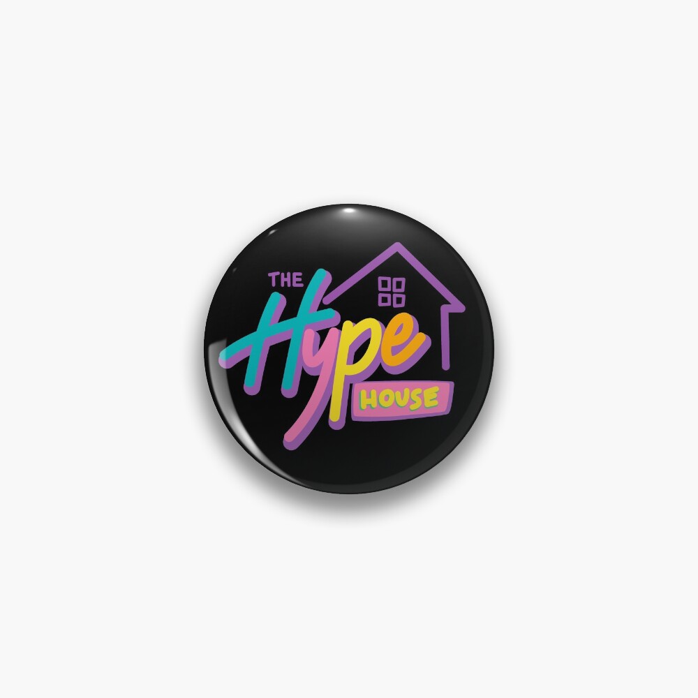 "Das Hype House" Button von OffbeatOctopus | Redbubble