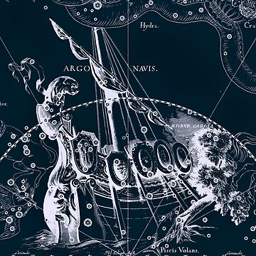 "Argo Navis Constellation" Poster for Sale by irinatsy | Redbubble