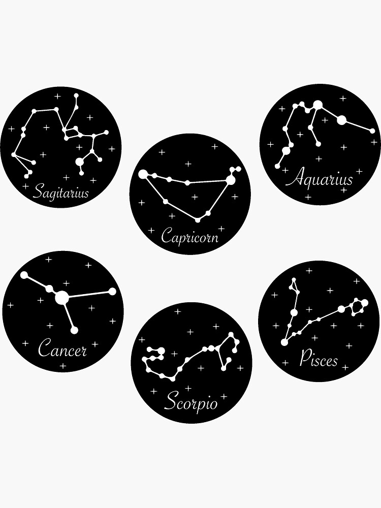 "STAR SIGN STICKER PACK " Sticker for Sale by SomFX3 | Redbubble