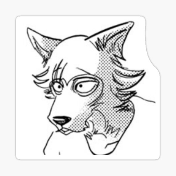 "Legoshi face close-up Sticker" Sticker for Sale by pepecharls | Redbubble
