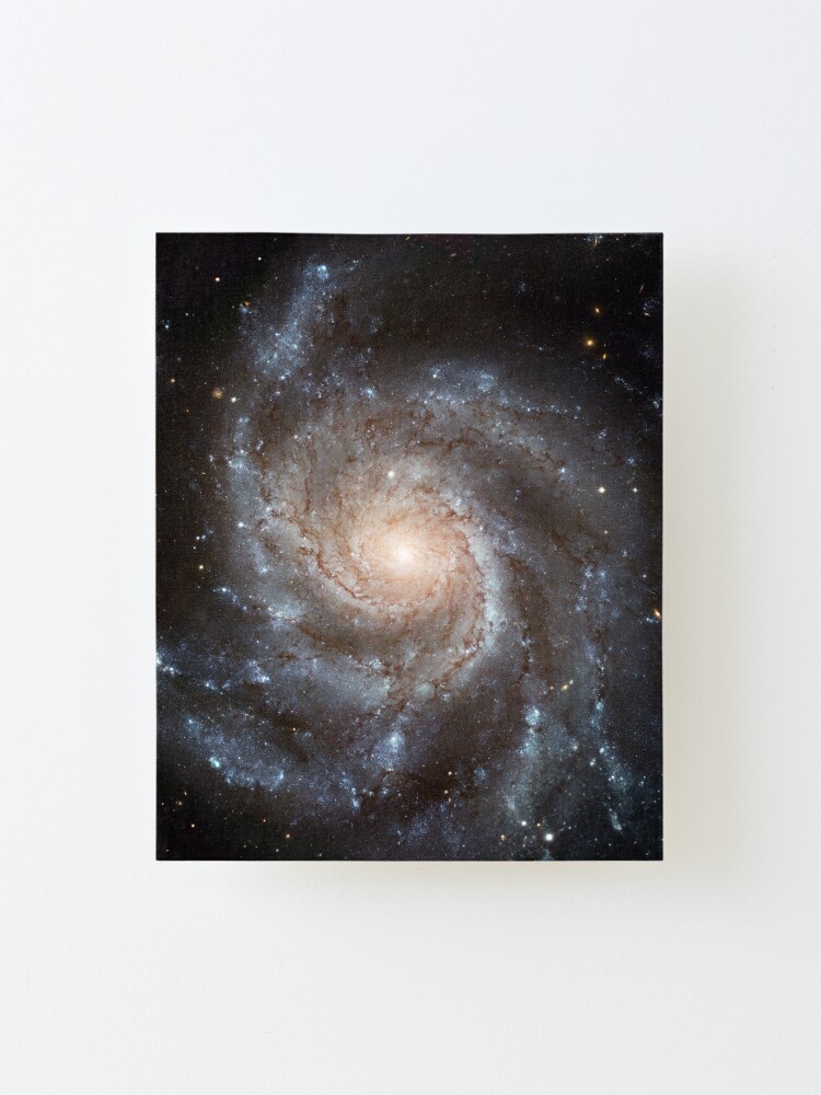 "Pinwheel Galaxy Print - Hubble NASA Outer Space Astronomy Image gifts ...