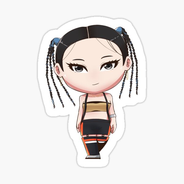 "ITZY - YEJI (icy)" Sticker by Ishidaryukami | Redbubble