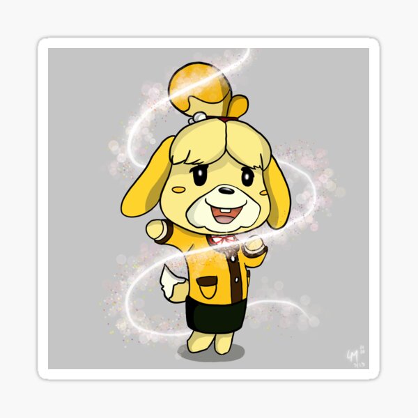 "Isabelle" Sticker for Sale by laurissant | Redbubble