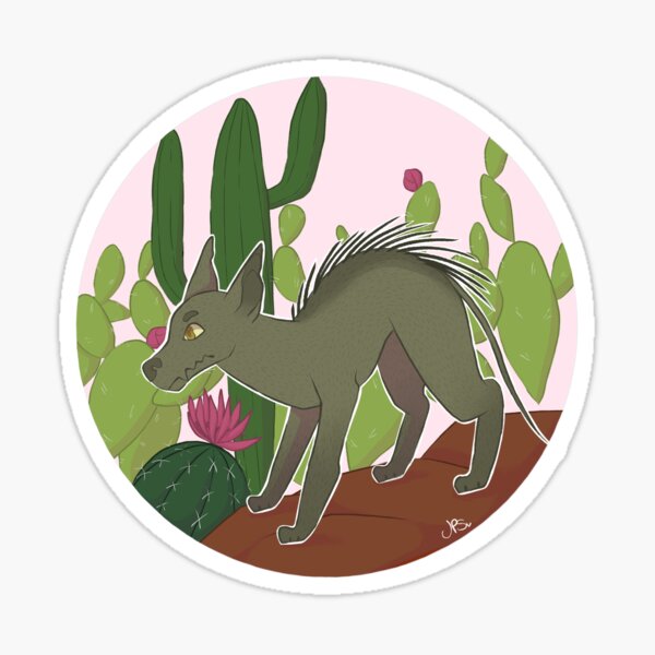 "El Chupacabra in Pink" Sticker for Sale by Jpsapp | Redbubble