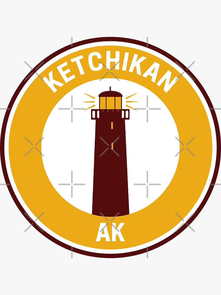 "Vintage Ketchikan Alaska " Sticker for Sale by fearcity | Redbubble