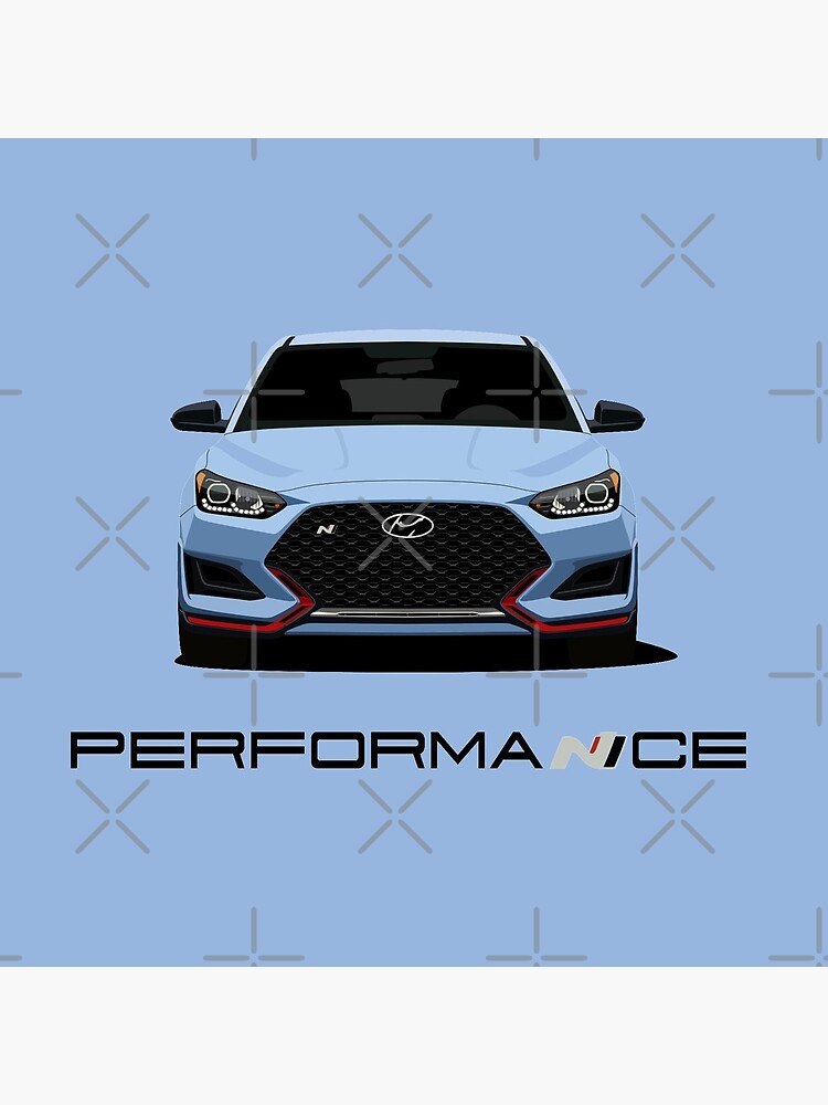 "Veloster N" Coasters (Set of 4) for Sale by AutomotiveArt | Redbubble