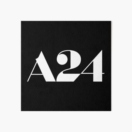 "A24 - Official Logo" Art Board Print by wiliamgelas | Redbubble