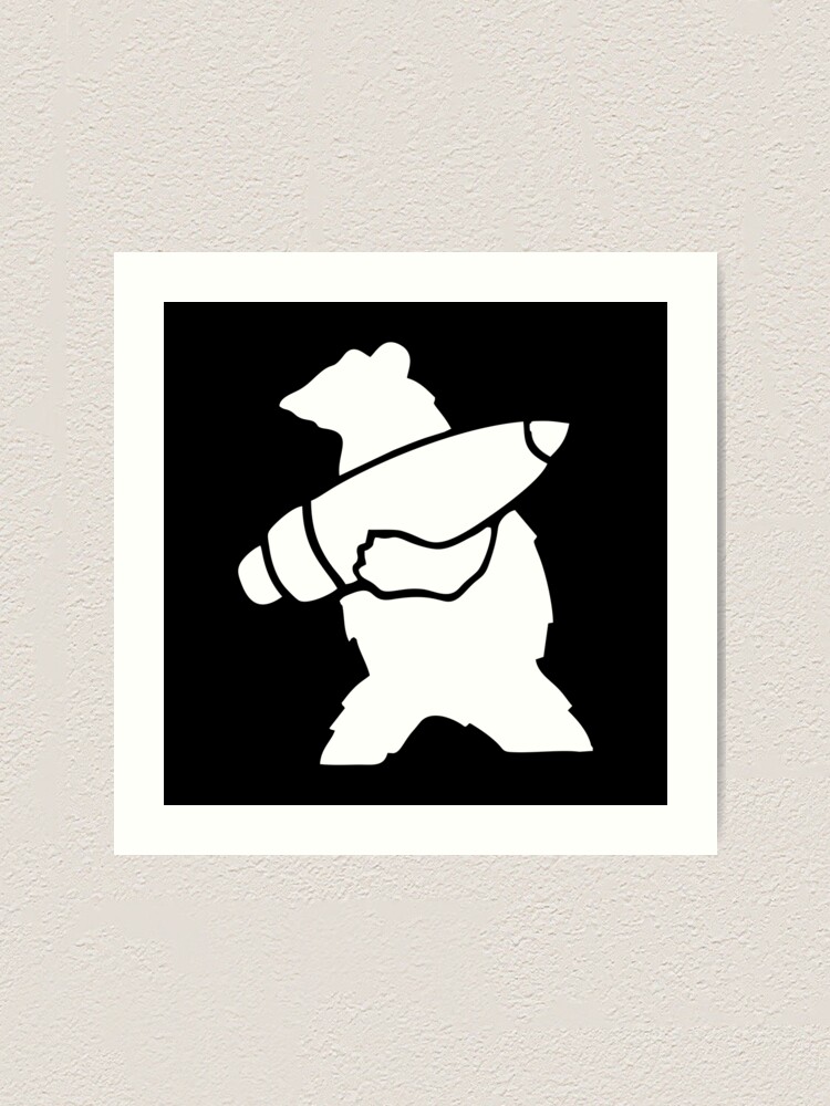 "wojtek the bear" Art Print for Sale by giorgiodisel | Redbubble