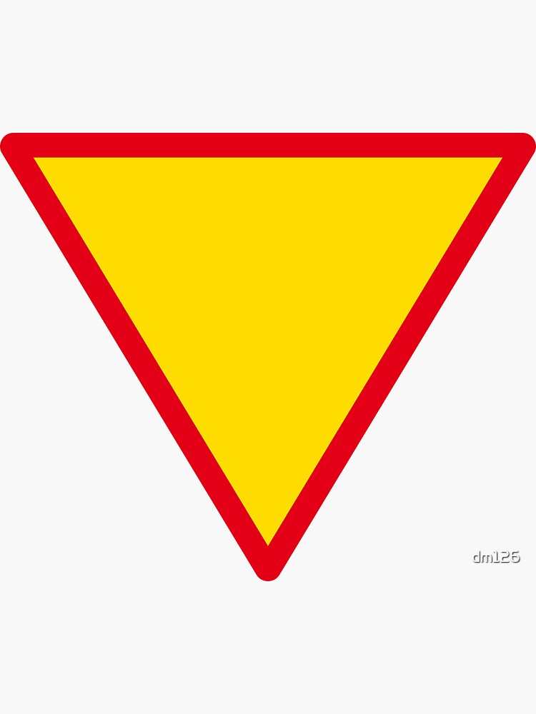 Pegatina «signo vacío - negro» de dm126 | Redbubble