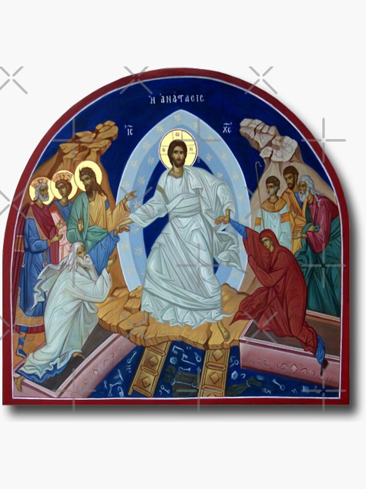 "The Resurrection" Sticker for Sale by DiverseMerch | Redbubble
