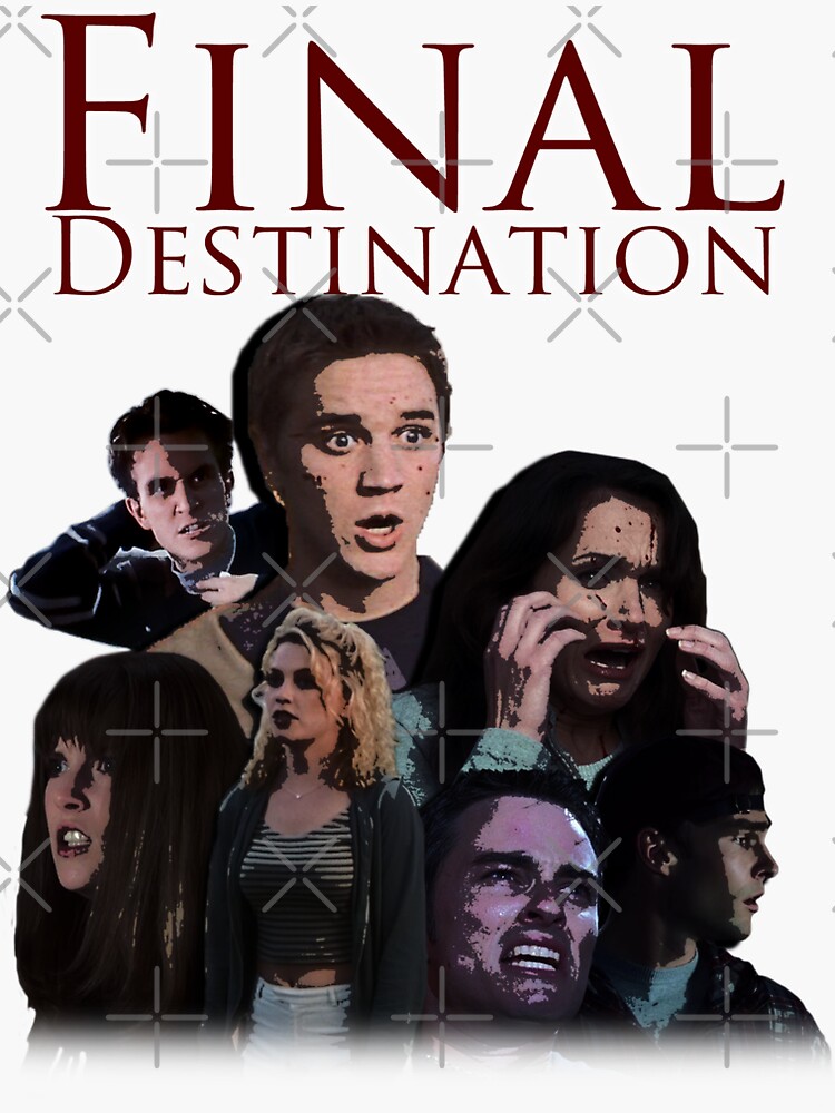 "Final Destination" Sticker for Sale by ConnorMcKee | Redbubble