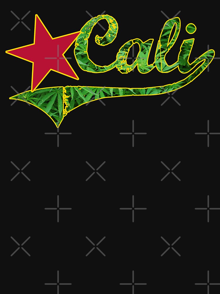 "California Weed CALI with Marijuana Leaves Pattern" Pullover Hoodie ...