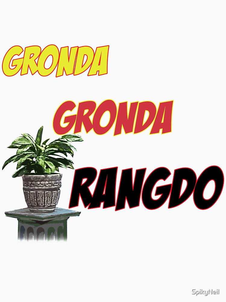 "Gronda Gronda Rangdo" T-shirt for Sale by SpikyNeil | Redbubble | the ...