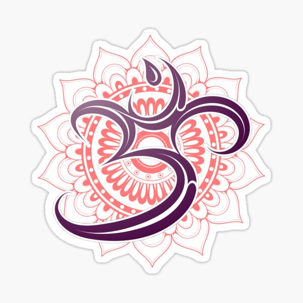 "AUM" Sticker for Sale by amitabh4u | Redbubble