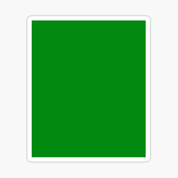 "Emerald Green" Sticker for Sale by ColourBubble | Redbubble