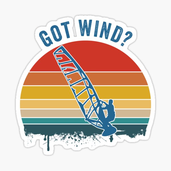 Sticker: Windsurfing | Redbubble
