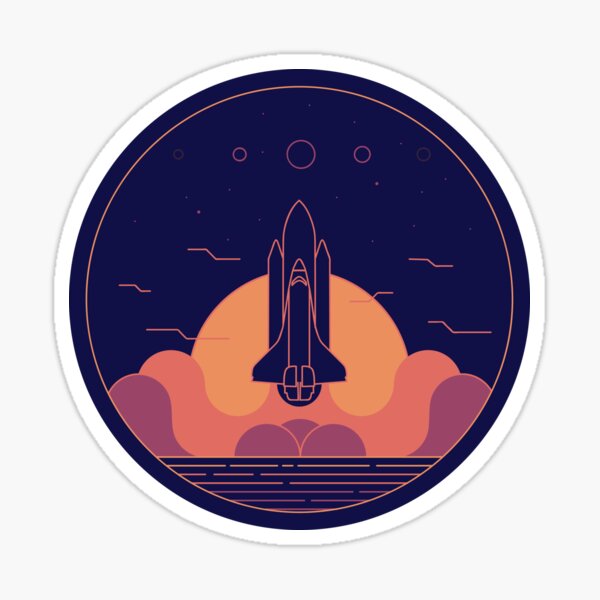 "Discovery Star" Sticker for Sale by therocketman | Redbubble