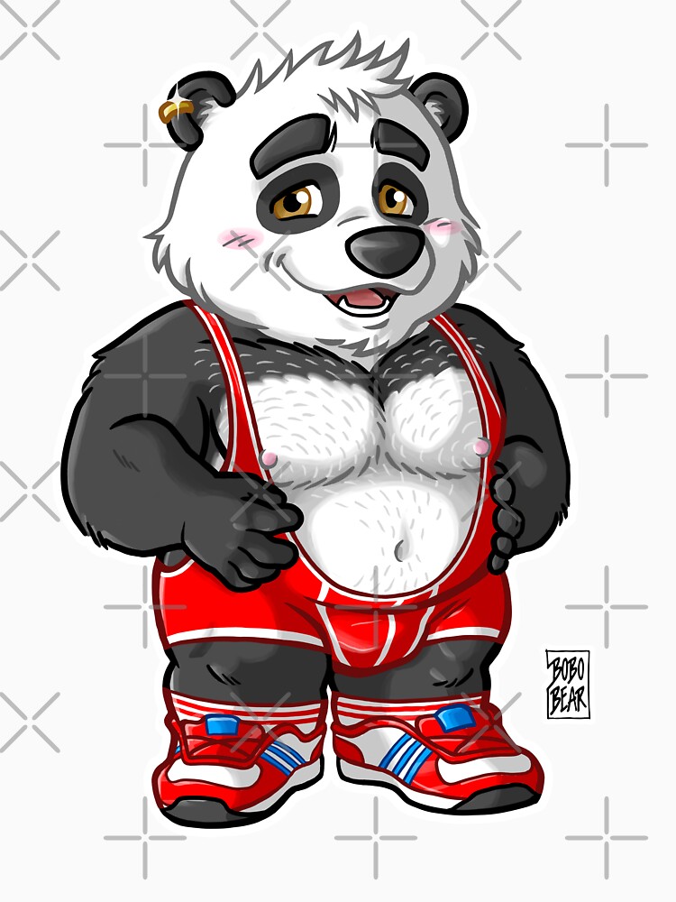 Camiseta «PANDA CHUNKY - SERIE BEARZOO» de bobobear | Redbubble