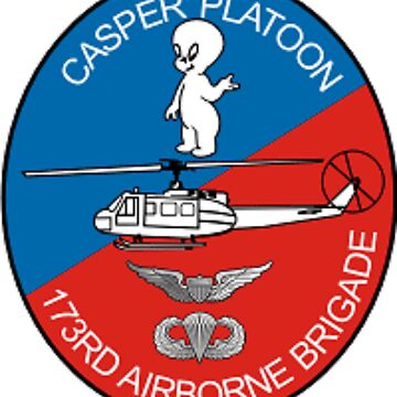 "US Army 173rd Airborne Brigade Casper Platoon" Art Print for Sale by ...
