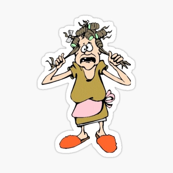 "Going CRAZY" Sticker for Sale by Dwindell | Redbubble