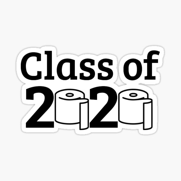 "Class of 2020" Sticker for Sale by magsim21 | Redbubble